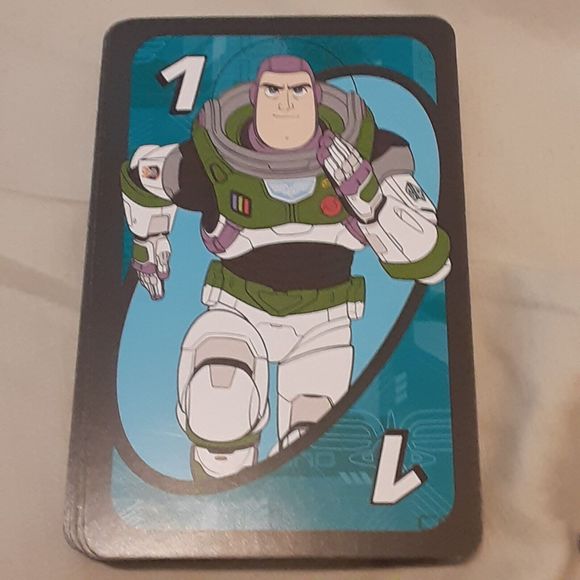 Mattel | Games | Disney Pixar Buzz Lightyear Uno Replacement Deck Of 7 ...